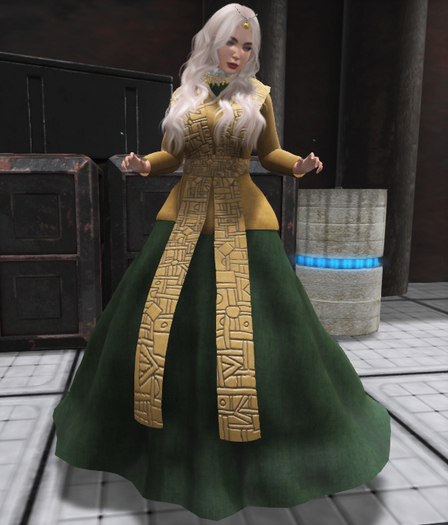 Second Life Marketplace Librarian Robes Demo